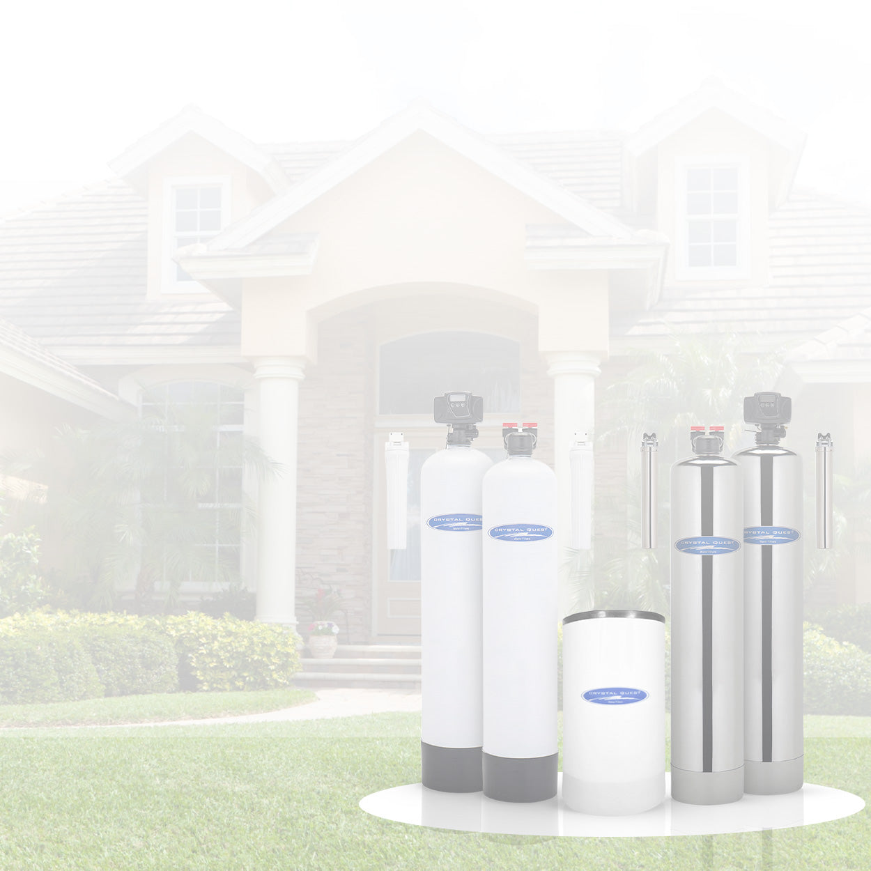Whole House Water Filters | What's in your water? | Crystal Quest ...