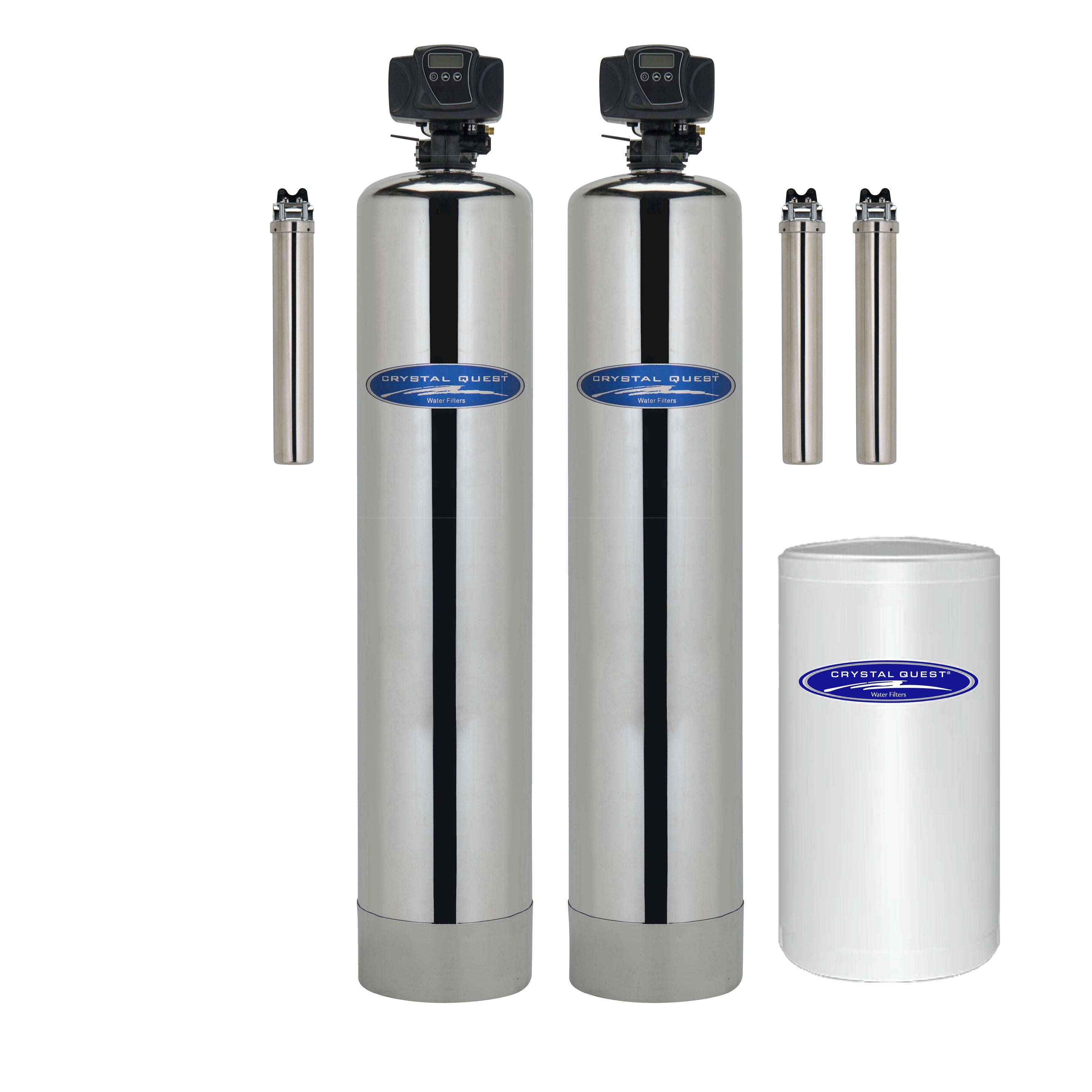 Whole House Water Filter and Salt-Free Softener by Crystal Quest Mfg ...