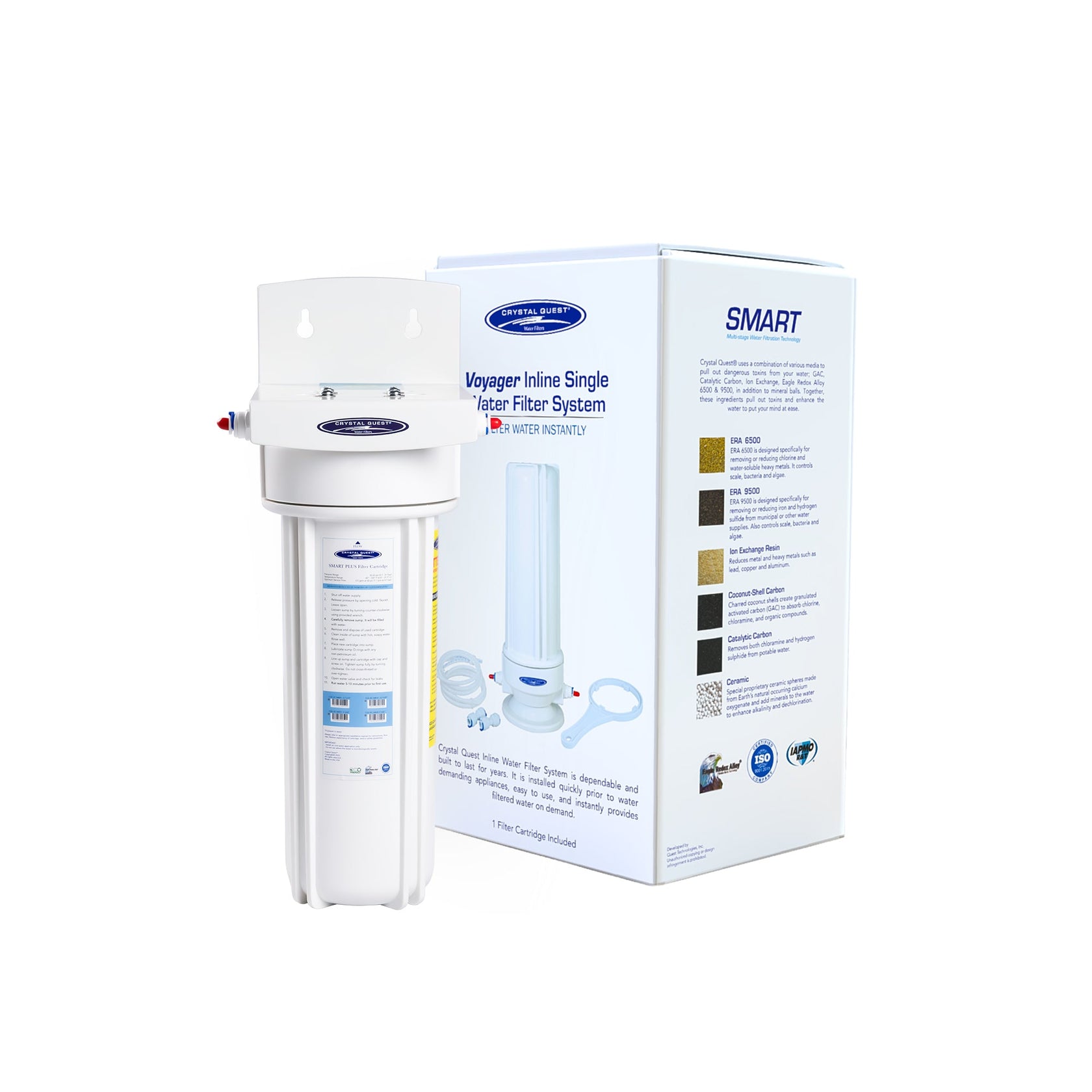 Commercial Inline SMART Water Filter – Crystal Quest Water Filters