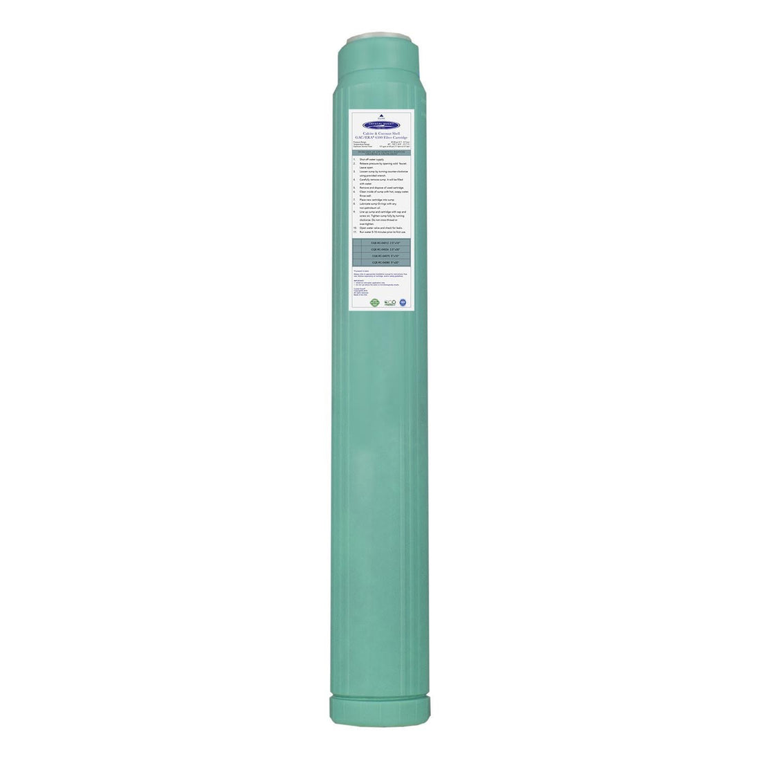 Calcite & Coconut Shell GAC Filter Cartridge – Crystal Quest Water Filters