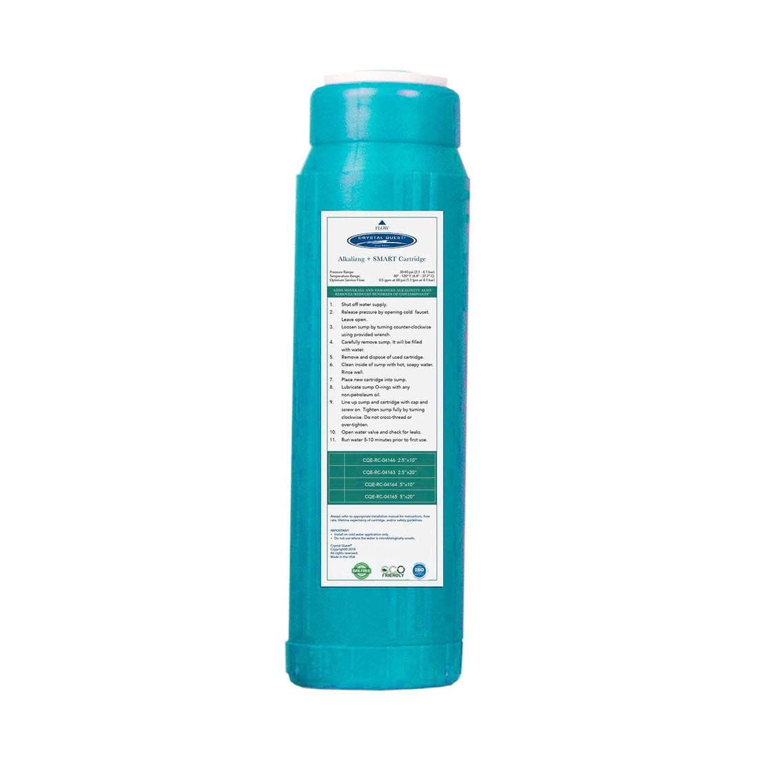 Alkalize/Ionizer, Mineralizer & Oxidation + SMART Filter Cartridge ...